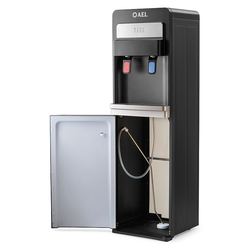 Напольный кулер AEL LD-AEL-805a Black-Gold с нижней загрузкой