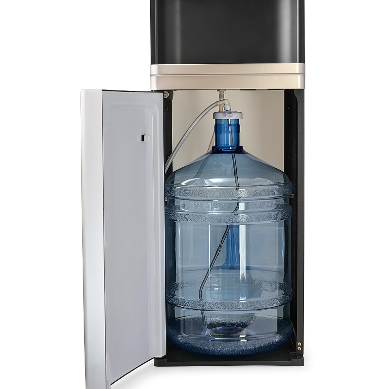 Напольный кулер AEL LD-AEL-805a Black-Gold с нижней загрузкой