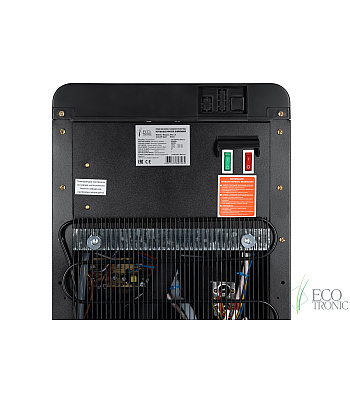 Кулер для воды Ecotronic K42-LX Black с нижней загрузкой бутыли